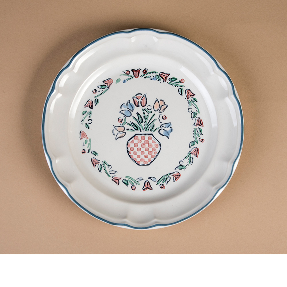 Plato Trinche Tulipán Rosa - Santa anita