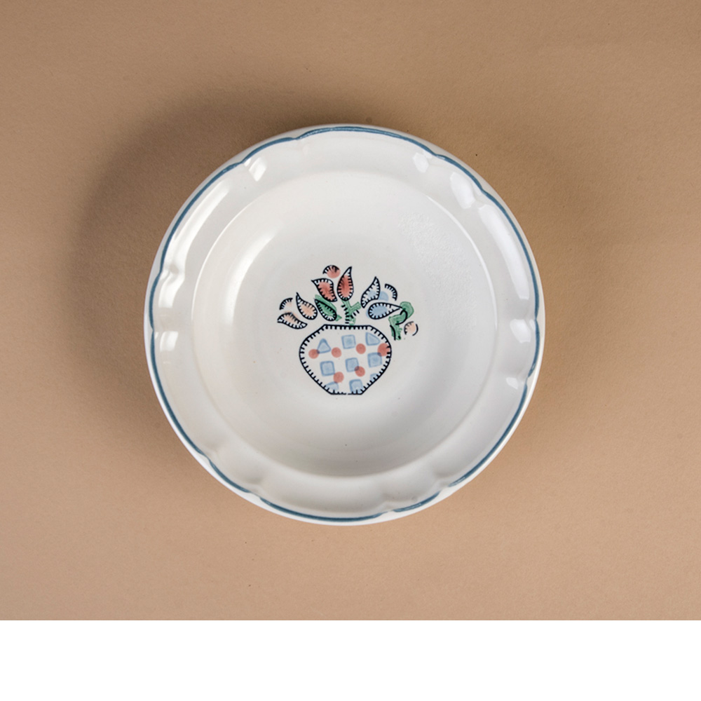 Plato Sopero Tulipán Rosa - Santa anita