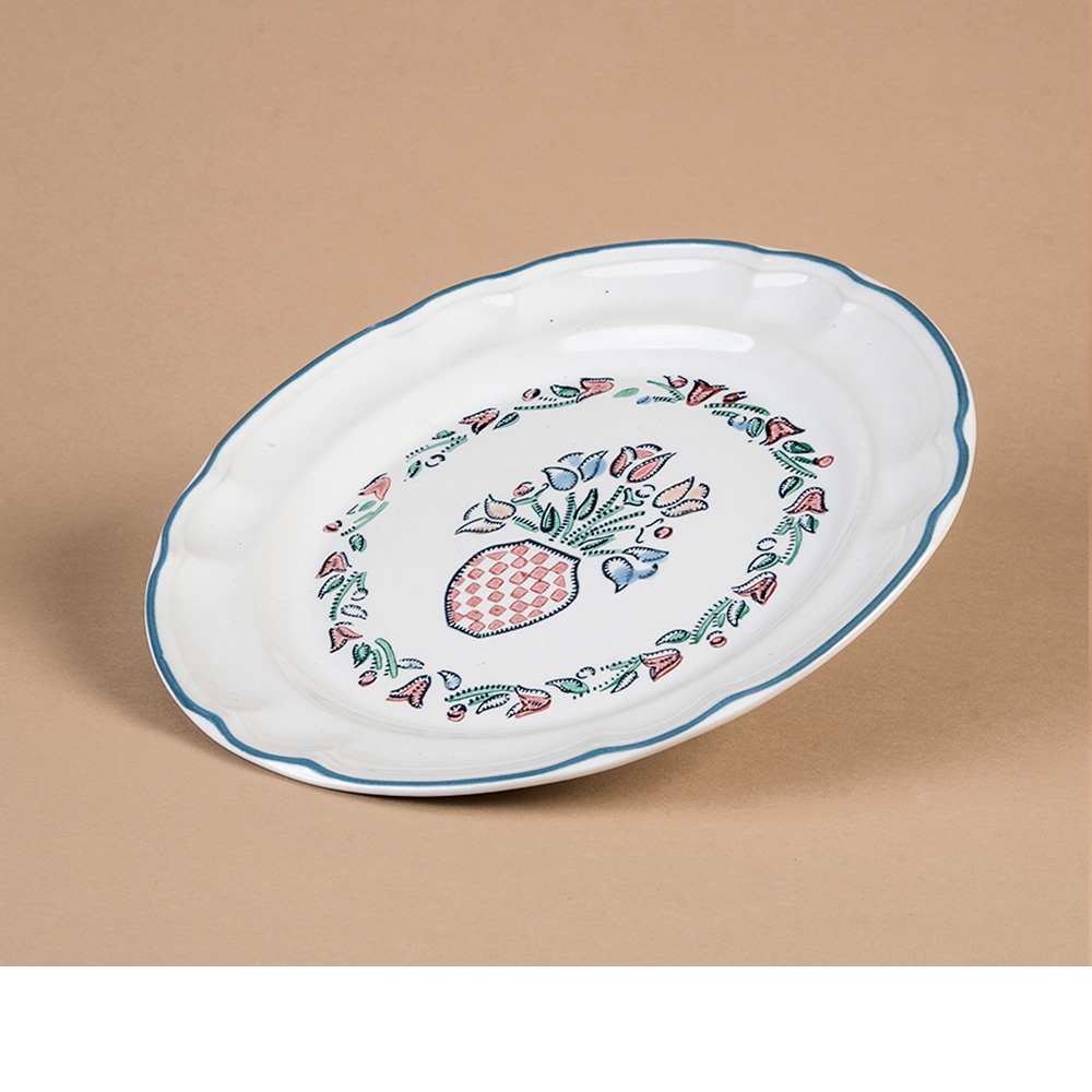 Plato Trinche Tulipán Rosa - Santa anita