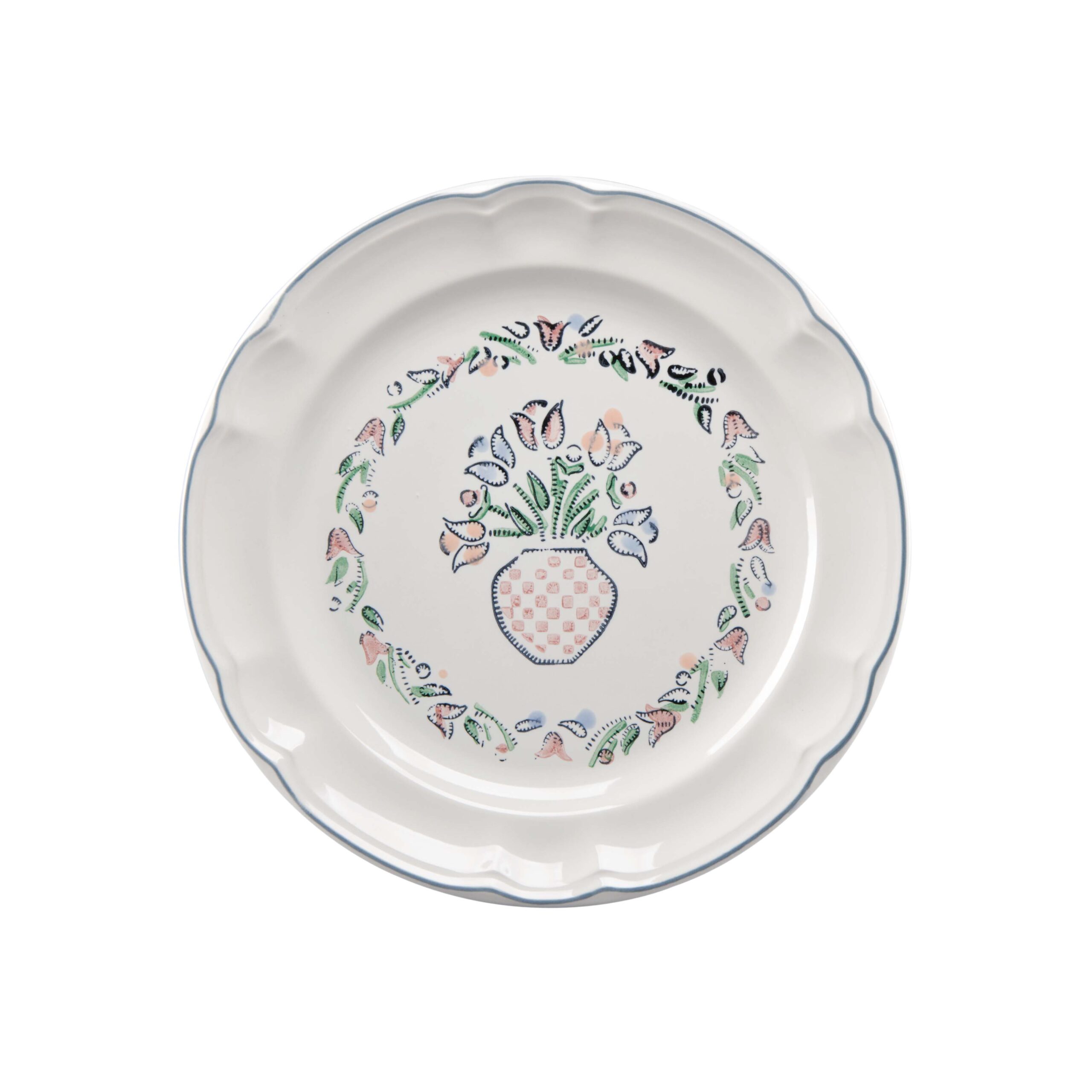 Plato Trinche Tulipán Rosa - Santa anita